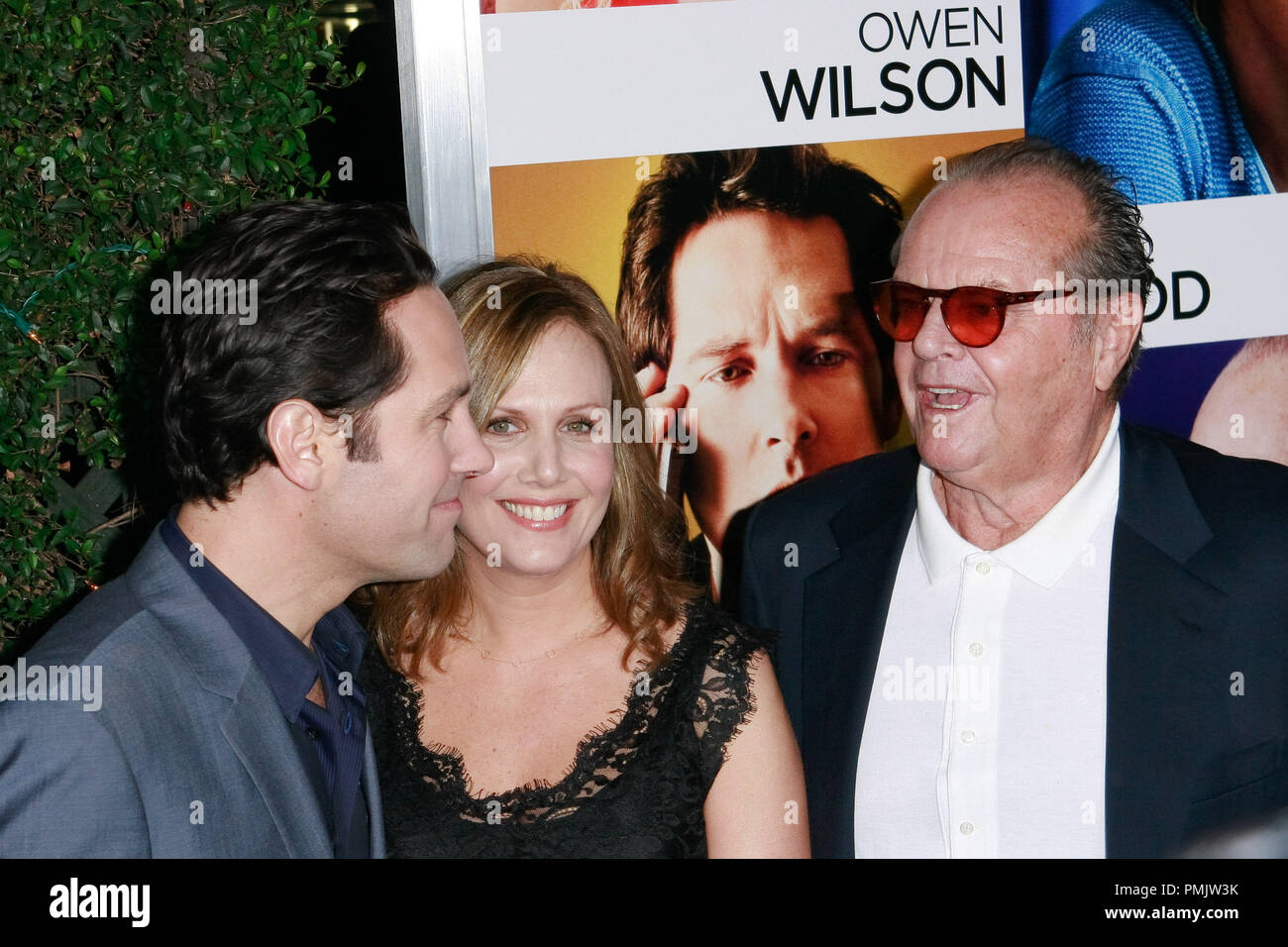 Paul Rudd, Julie Yaeger and Jack Nicholson at the Premiere of Sony ...