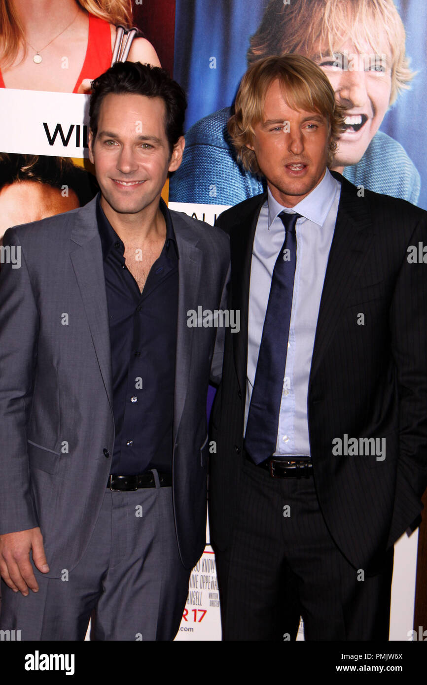 Owen Wilson, Paul Rudd 12/13/10 "How Do You Know" Premiere @ Regency ...