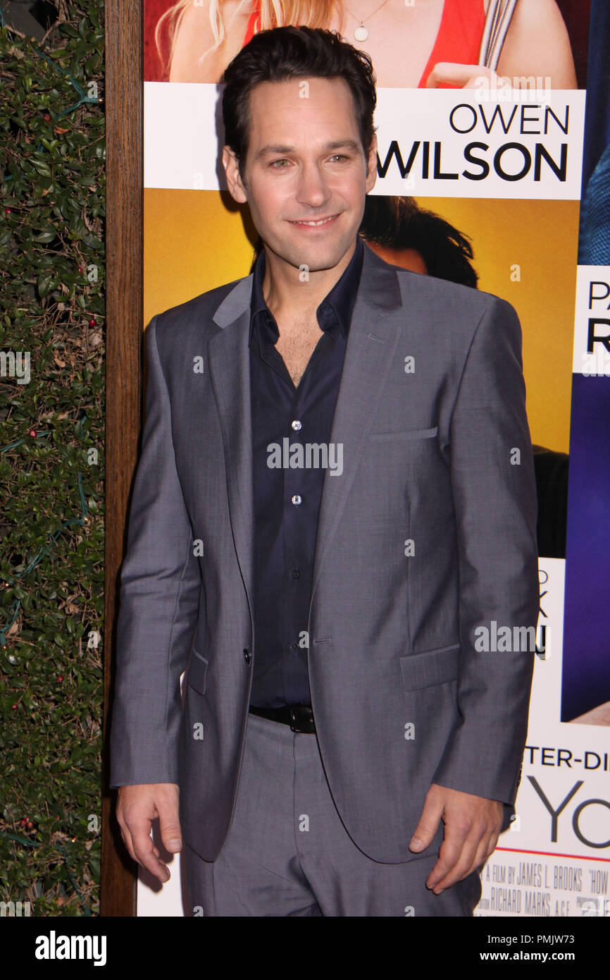 Paul Rudd 12/13/10 "How Do You Know" Premiere @ Regency Village Theatre ...