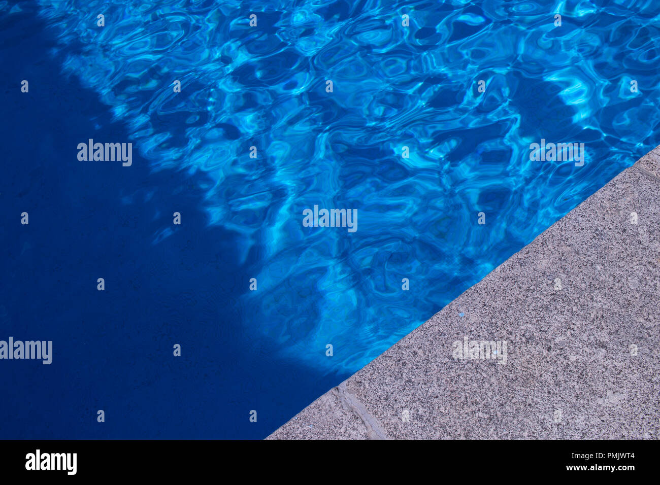 Summer outdoor swimming pool in luxury resort hotel garden Stock Photo ...