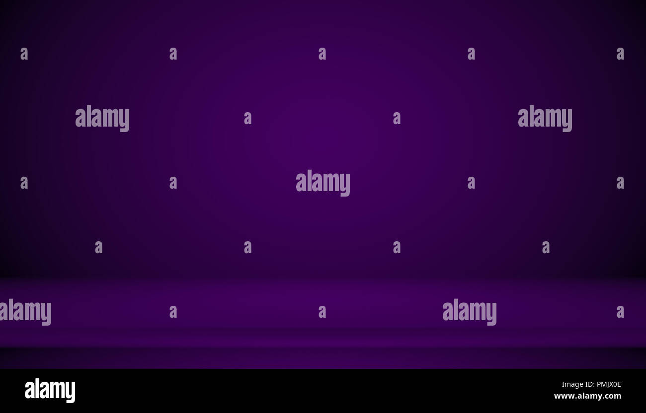 Studio Background Concept - Dark Gradient purple studio room background ...