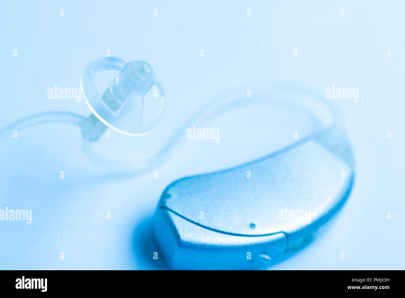 Digital modern technology hearing aid device to help the deaf and har ...