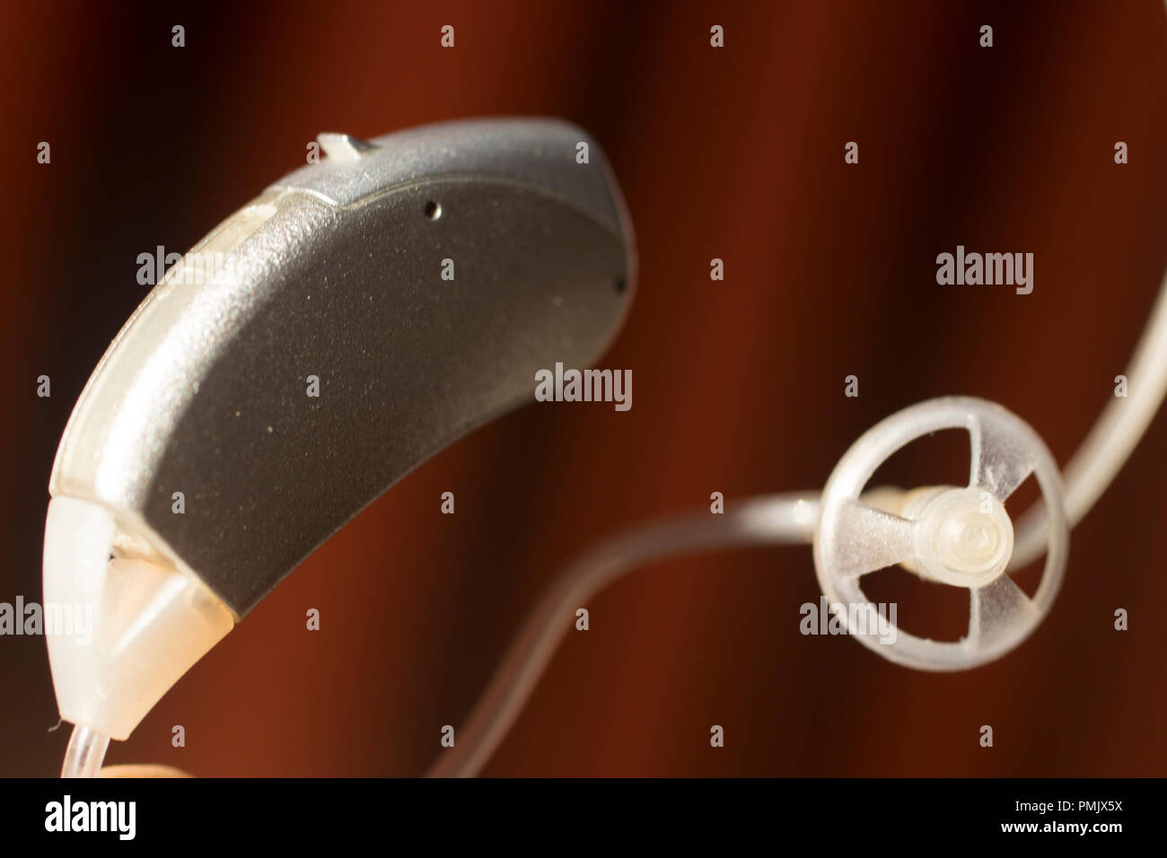 Audiophone modern high technology deafness equipment in the ear digital ...