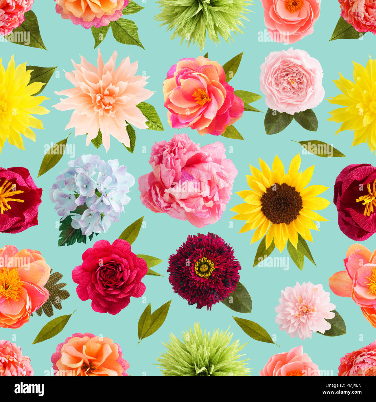 Turquoise Fresh Flowers