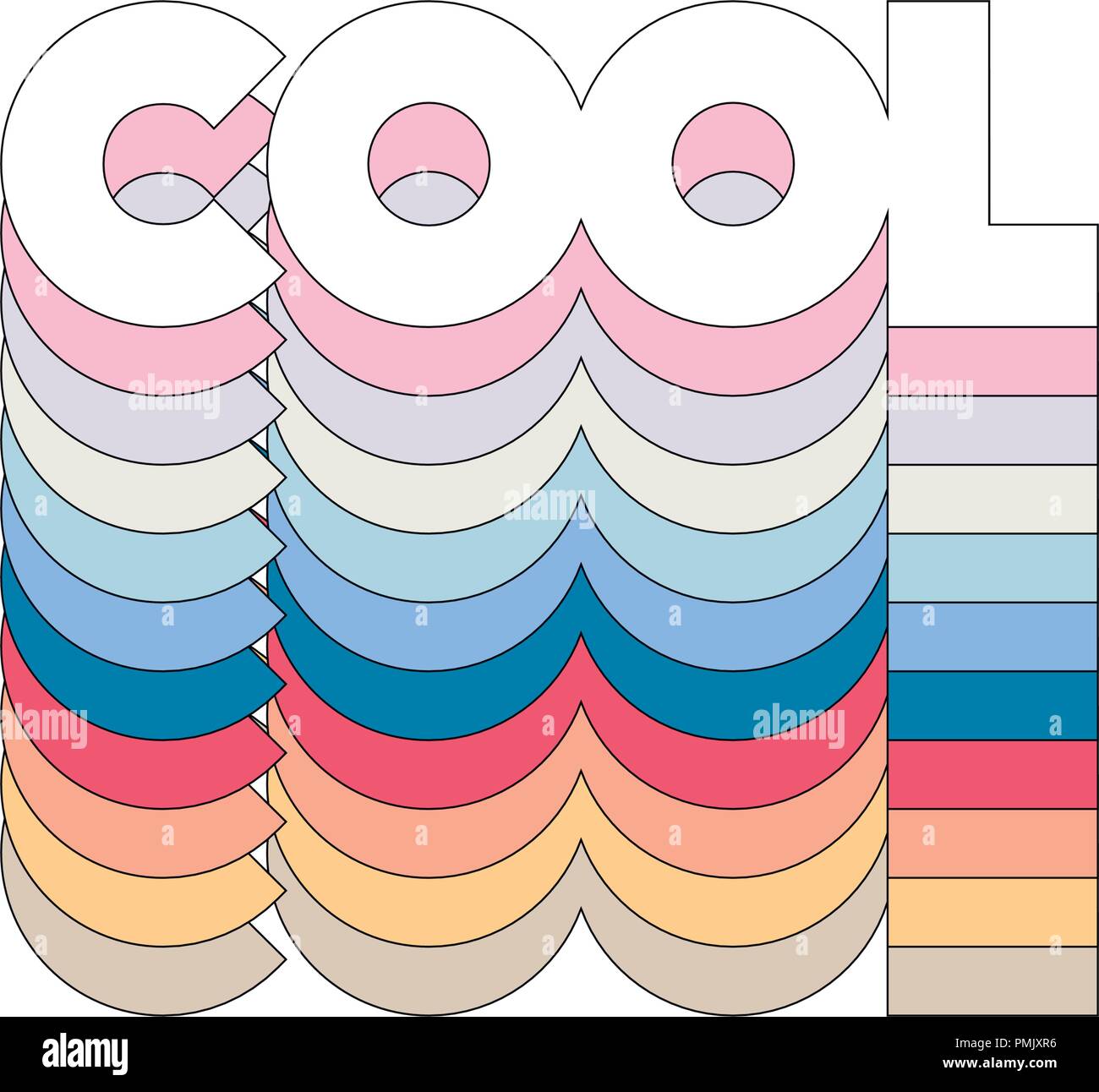 slogan COOL phrase graphic vector Print Fashion lettering calligraphy ...