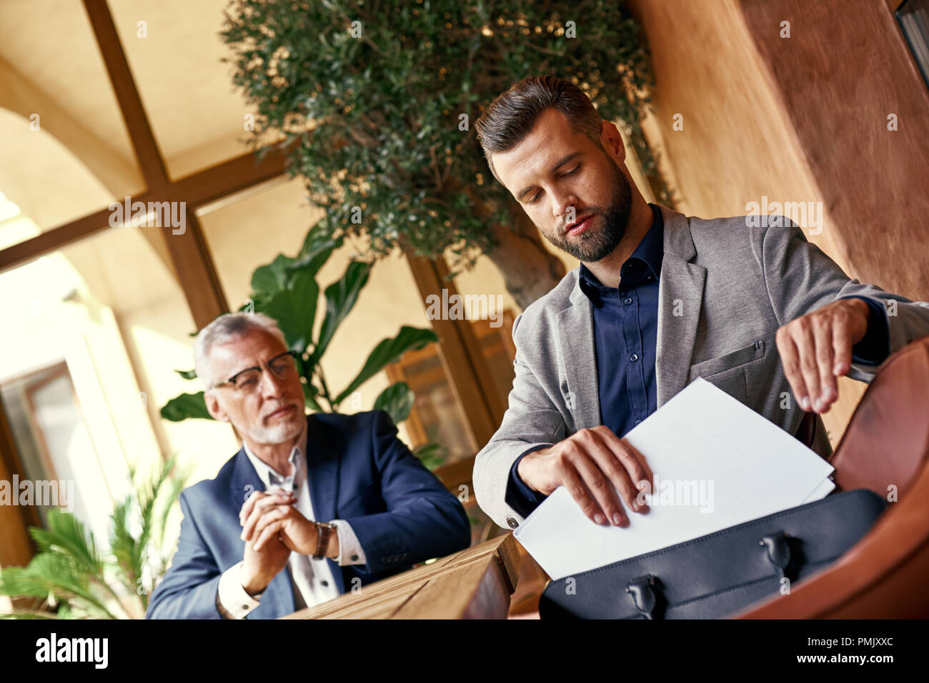 Business People Working Serious