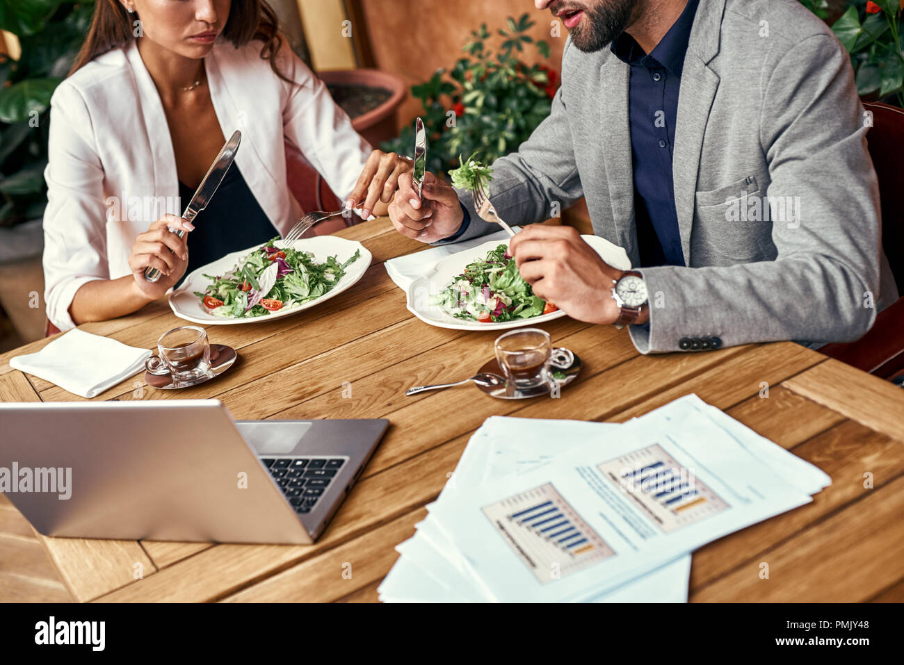Business Luncheon Table