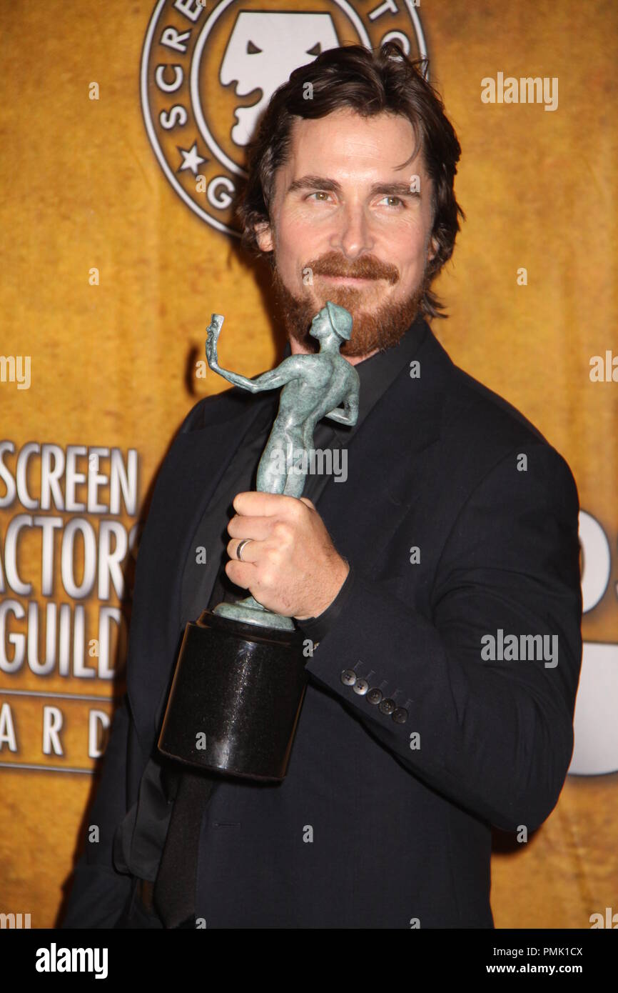 Christian Bale 01/30/2011 "17th Annual Screen Actors Guild Awards Press ...