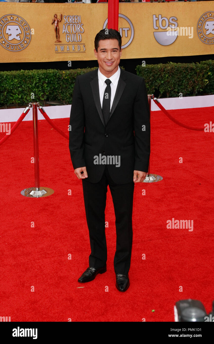 Mario Lopez at the 17th Annual Screen Actors Guild Awards. Arrivals ...