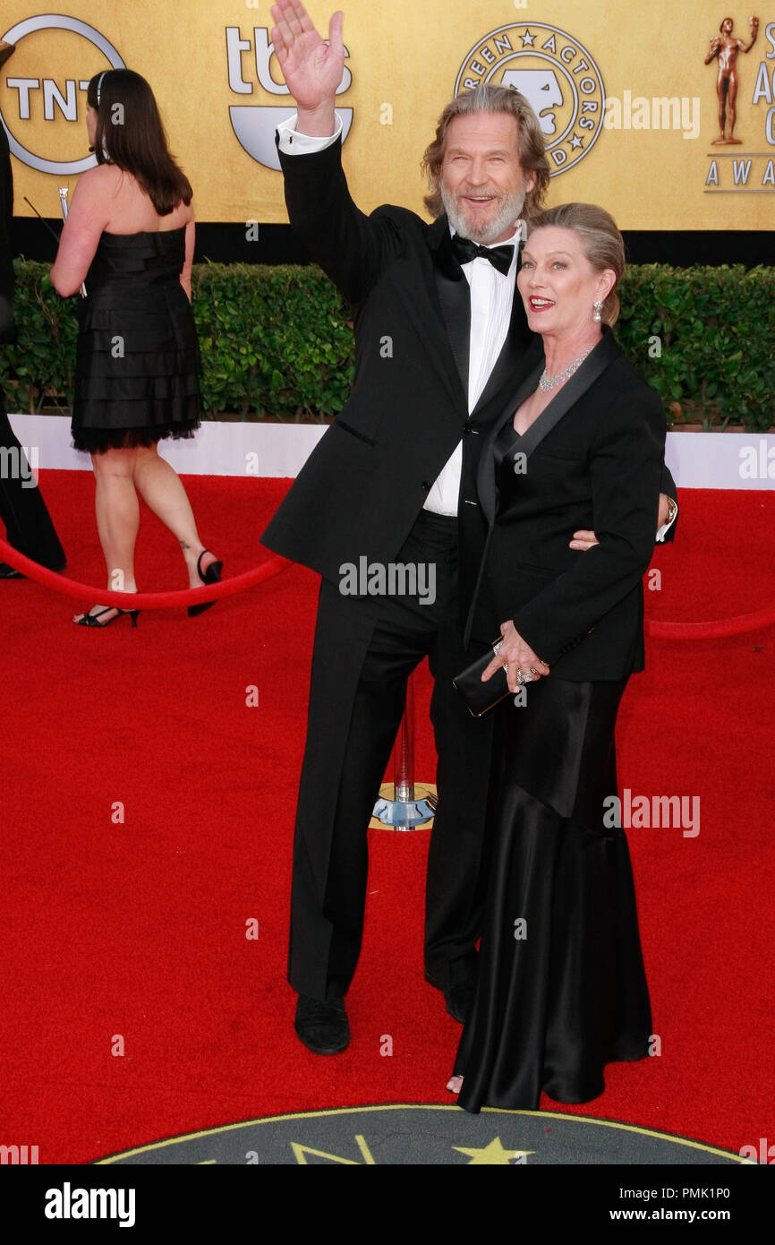 Jeff Bridges and wife Susan Bridges at the 17th Annual Screen Actors ...