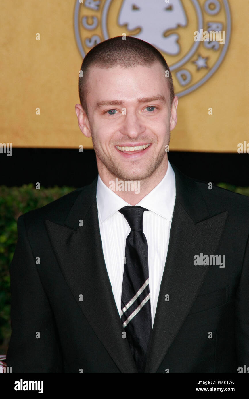 Justin Timberlake at the 17th Annual Screen Actors Guild Awards ...