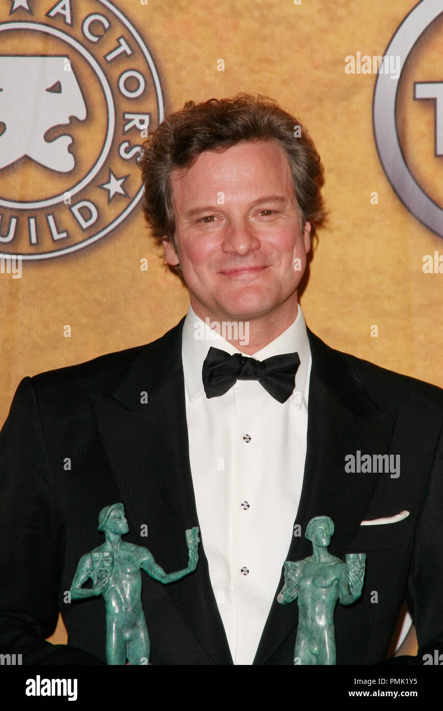 Colin Firth at the 17th Annual Screen Actors Guild Awards. Arrivals ...