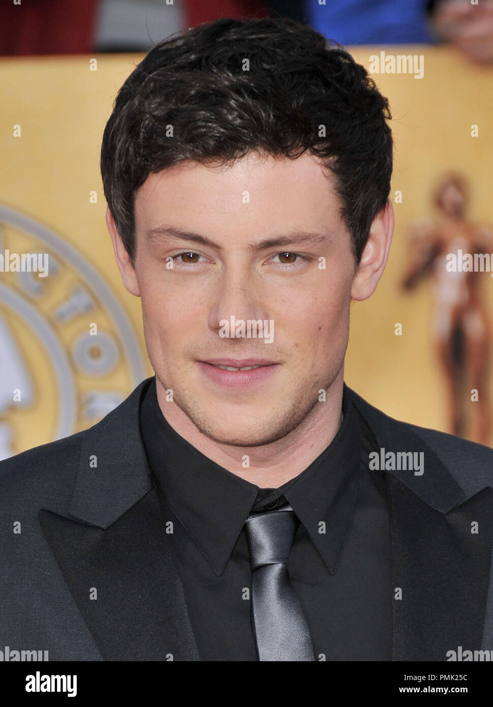 Cory Monteith of Glee at The 17th Annual Screen Actors Guild Awards ...