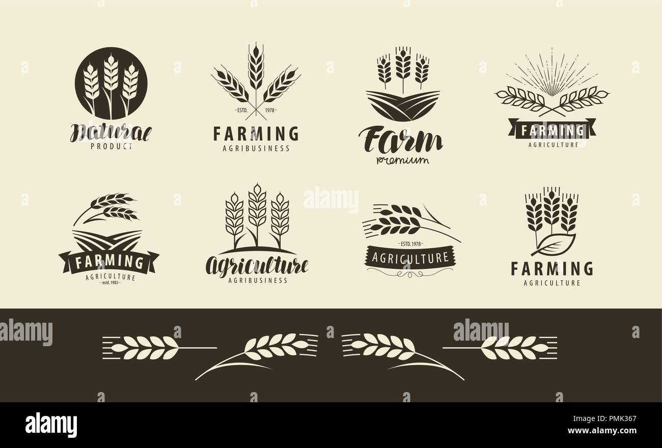 Grain Farm Logos