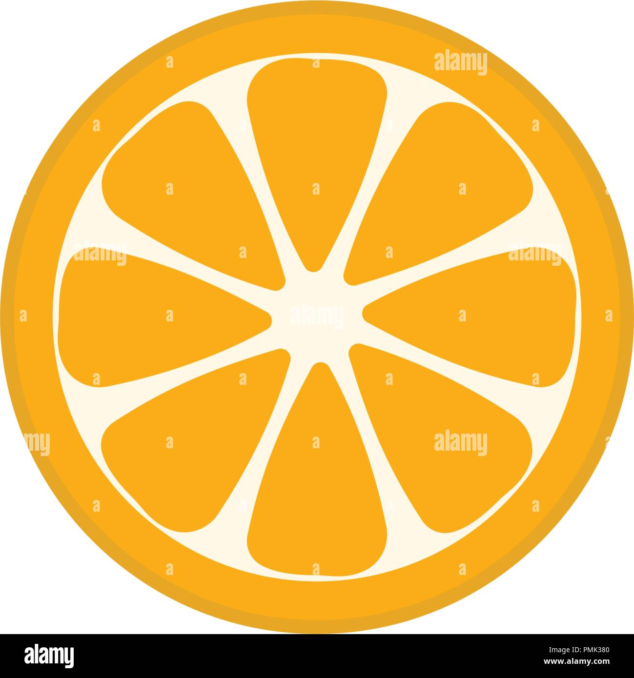 Orange Vector illustration Stock Vector Image & Art - Alamy