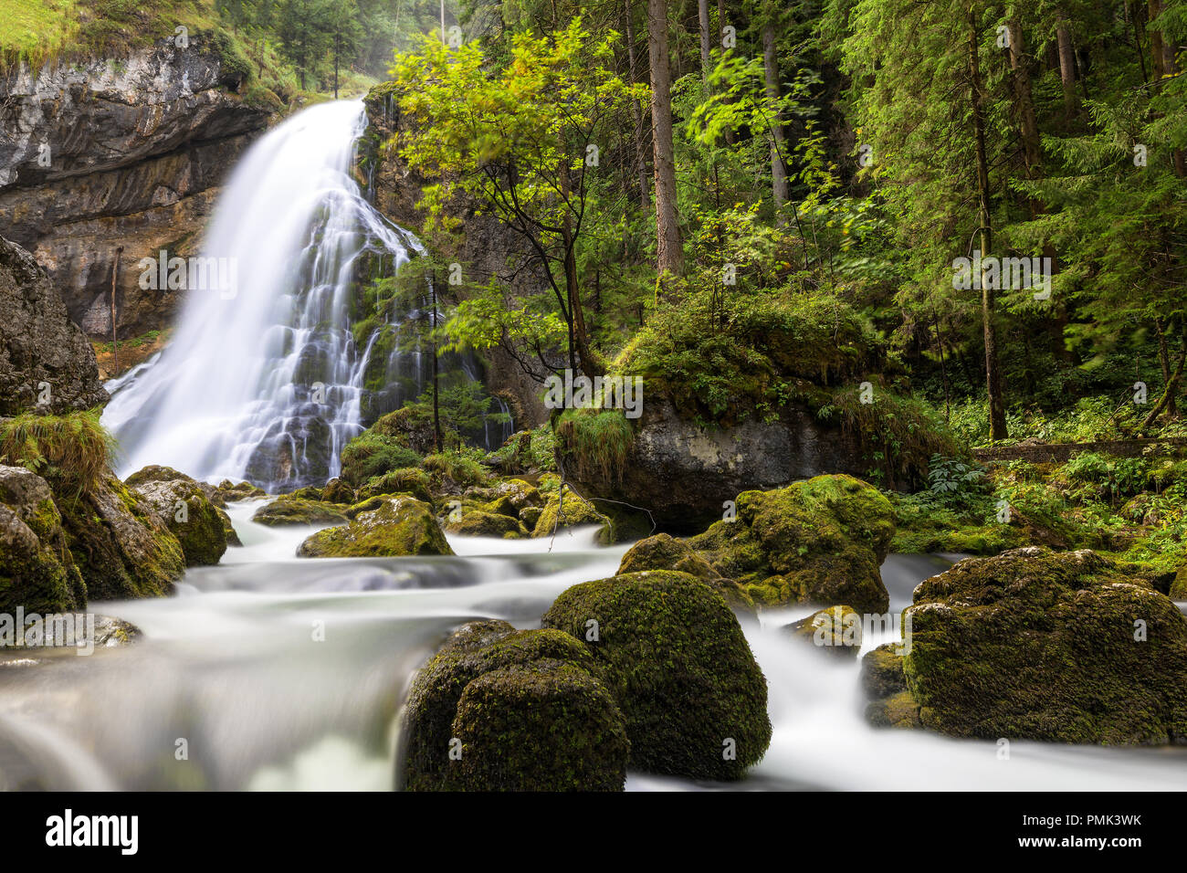 Gollinger waterfall park in hi-res stock photography and images - Alamy