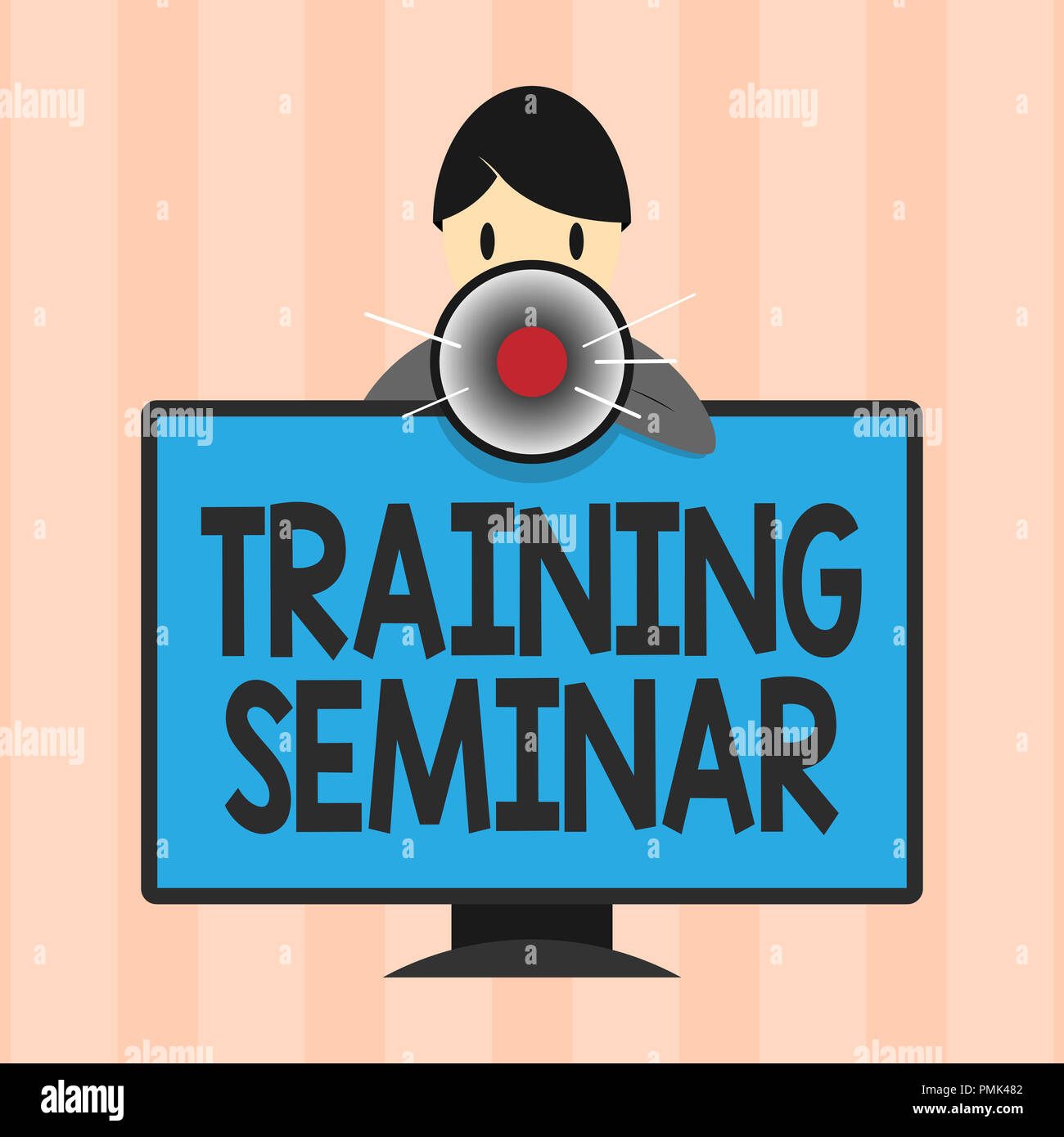 Text sign showing Training Seminar. Conceptual photo Academic ...