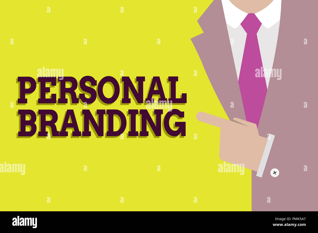 Handwriting text Personal Branding. Concept meaning Marketing ...