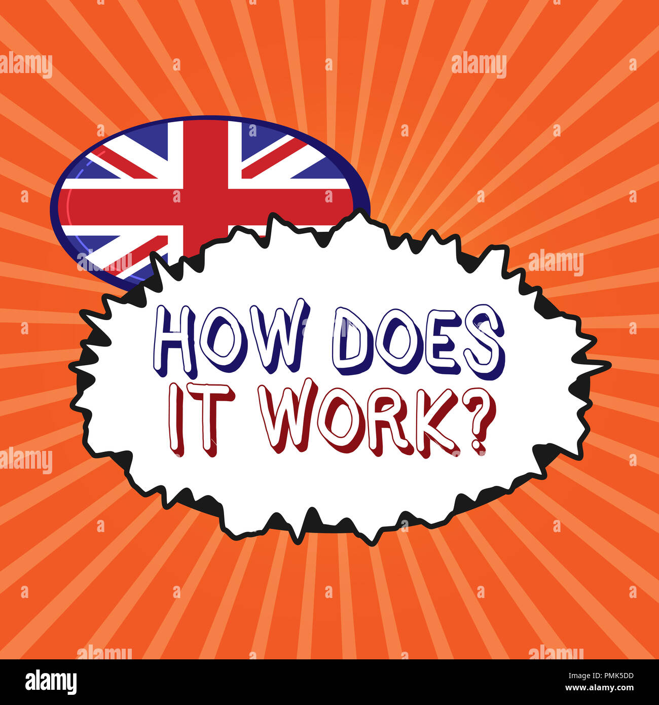 Conceptual hand writing showing How Does It Work question. Business ...