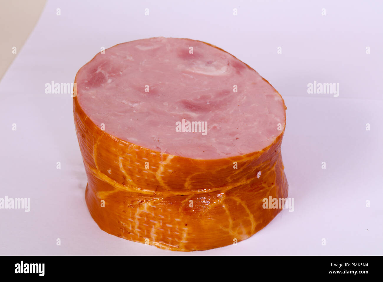 Tasty pork ham isolated Stock Photo - Alamy