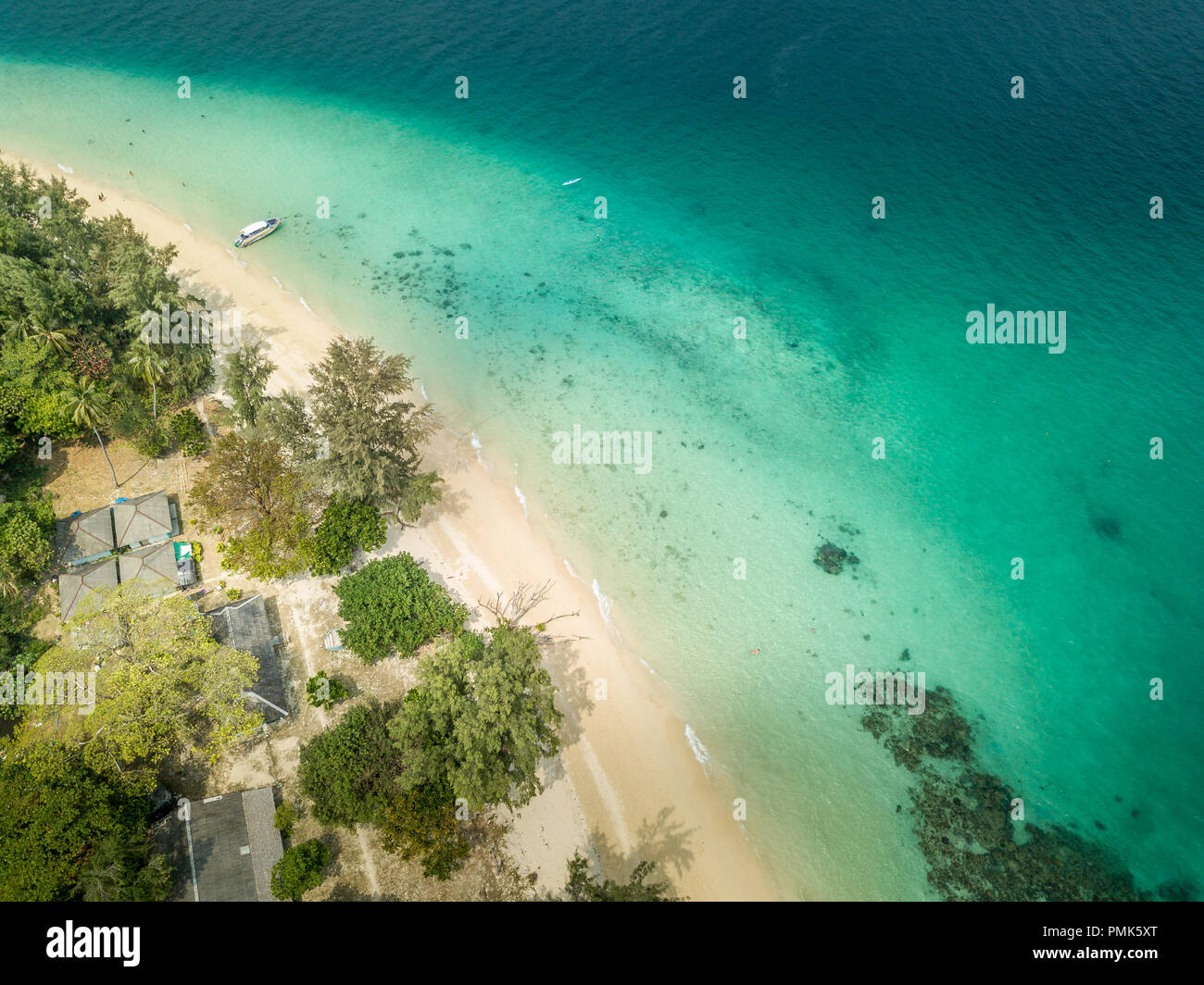 Aerial view bay beach hi-res stock photography and images - Alamy