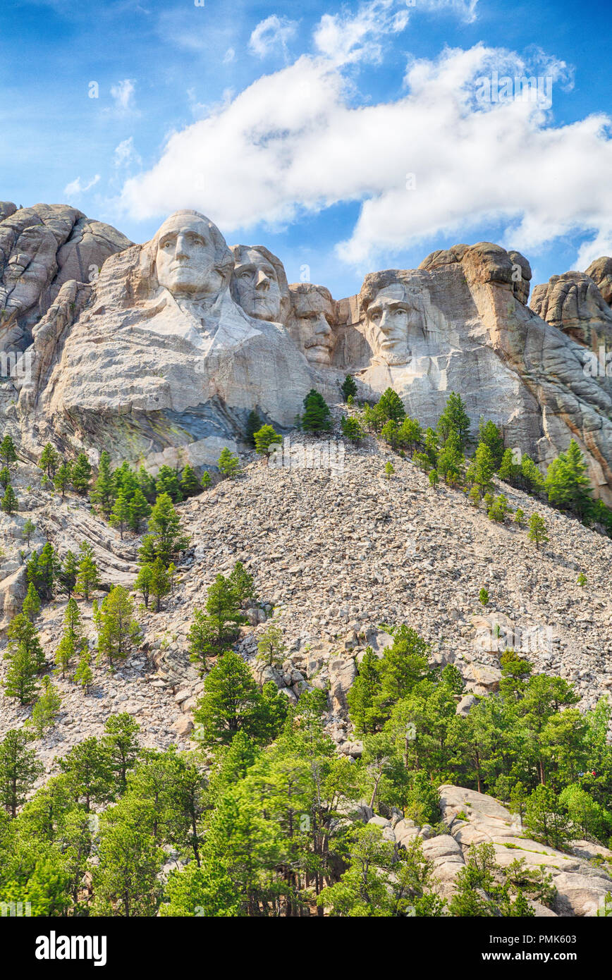 Mount Rushmore National monument in South Dakota Stock Photo - Alamy