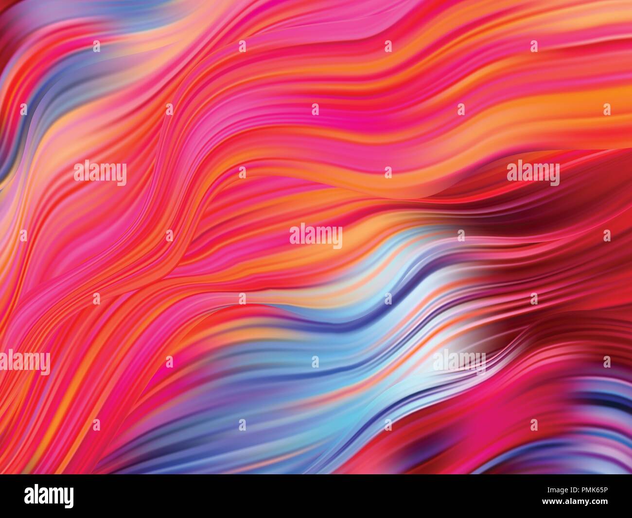 Bright abstract background with colorful swirl flow. Vector ...