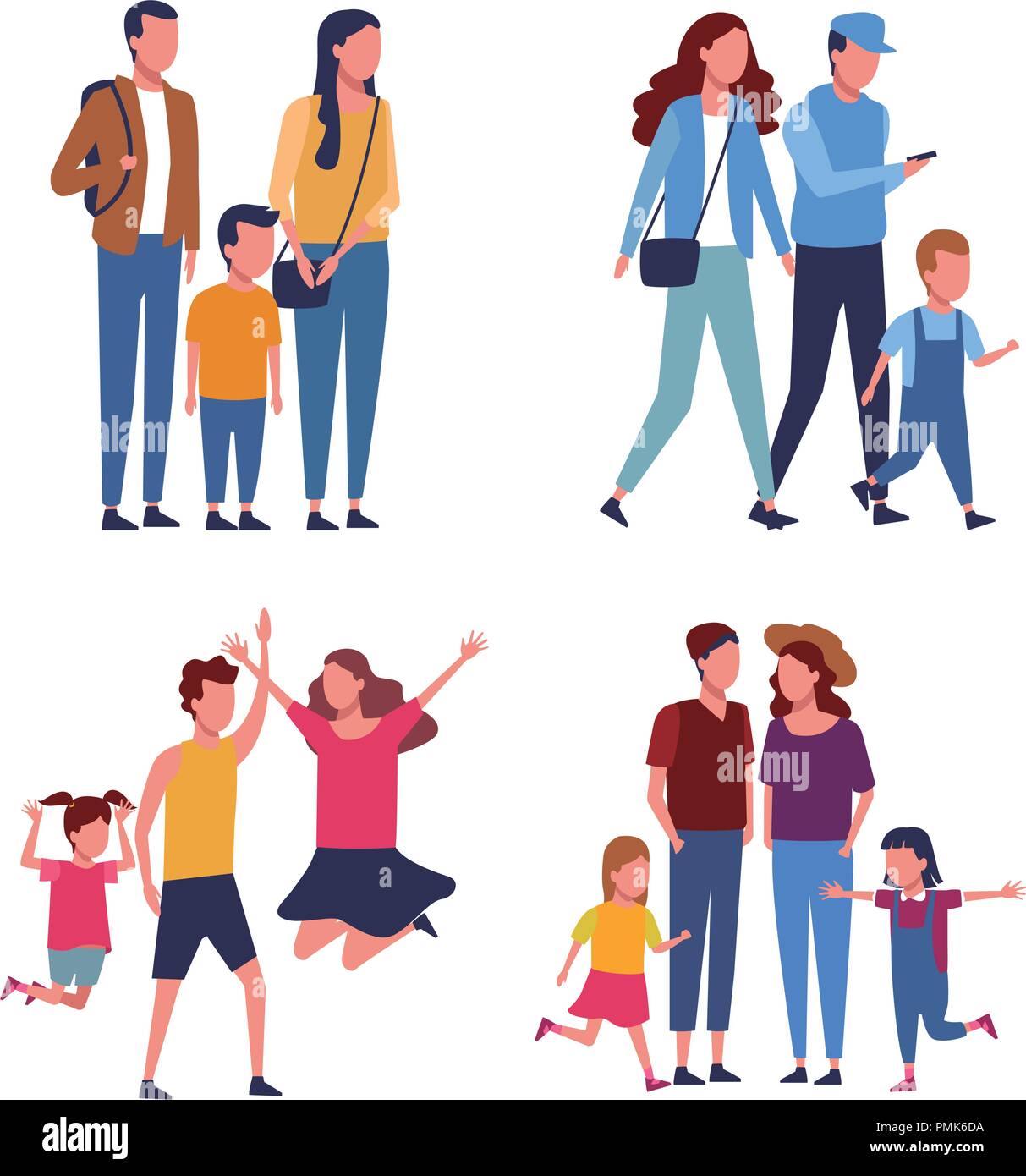 Cartoon girl child avatar Cut Out Stock Images & Pictures - Alamy