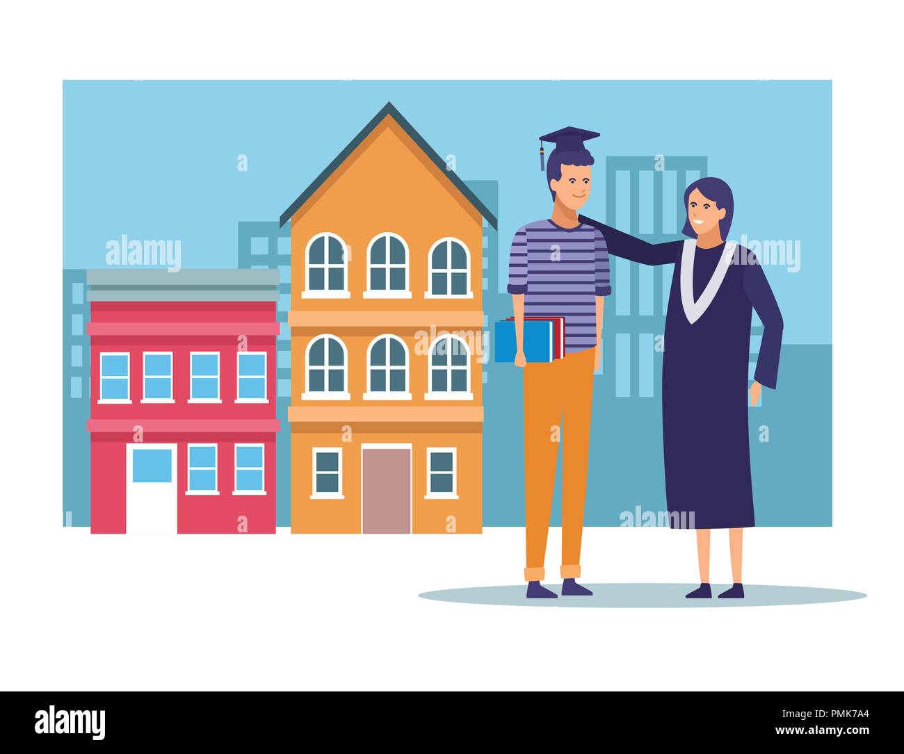 Diversity people cartoons Cut Out Stock Images & Pictures - Alamy