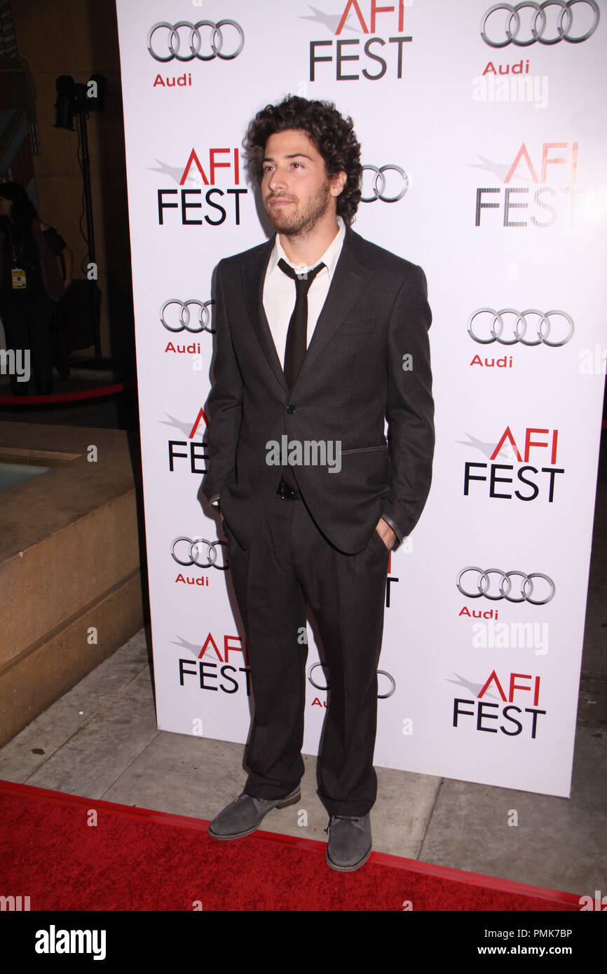 Jake Hoffman 11/06/10, "Barney's Version" premiere, Egyptian Theatre ...