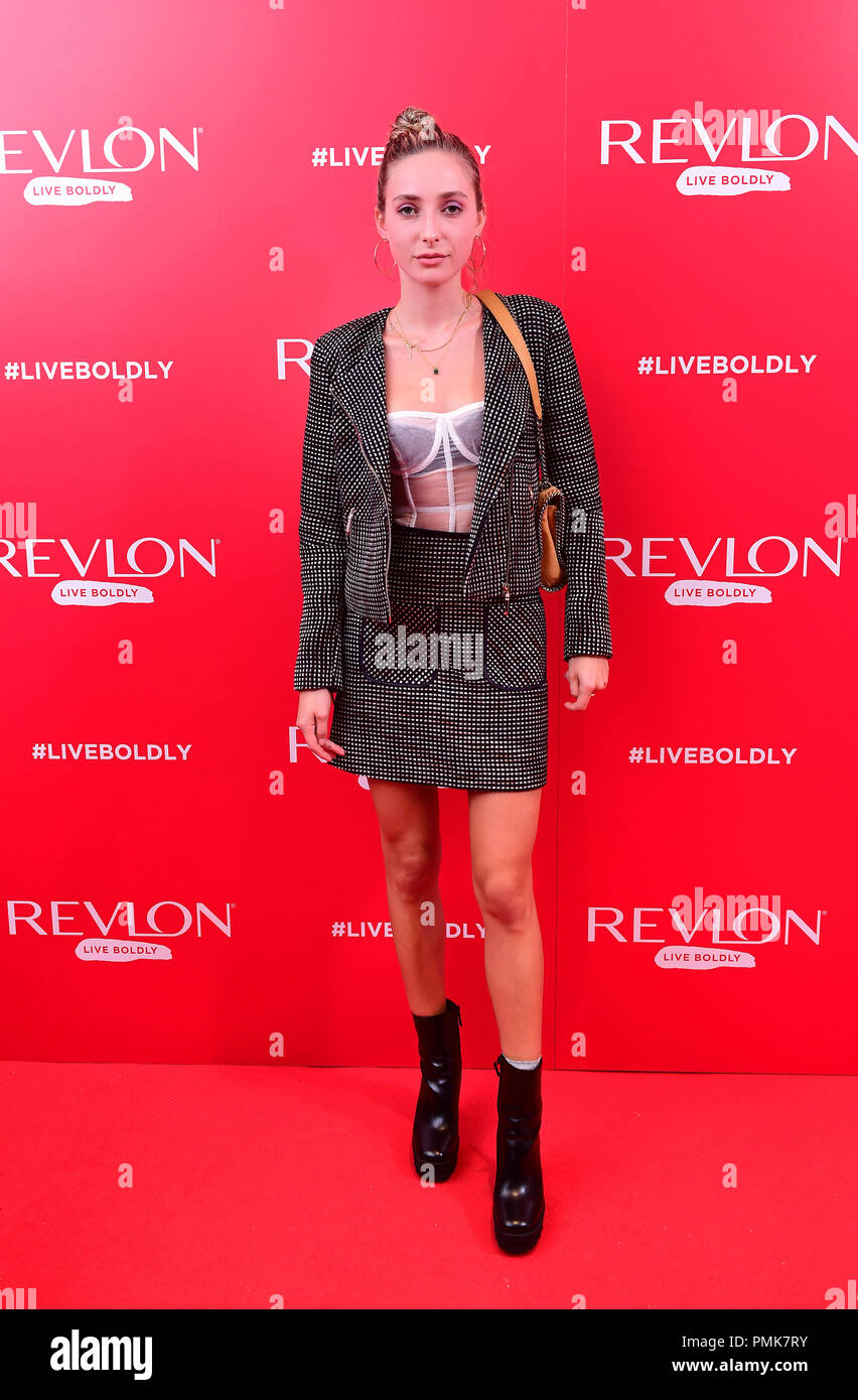 Dylan Weller arriving for the Revlon x Adwoa Aboah photocall held at ...