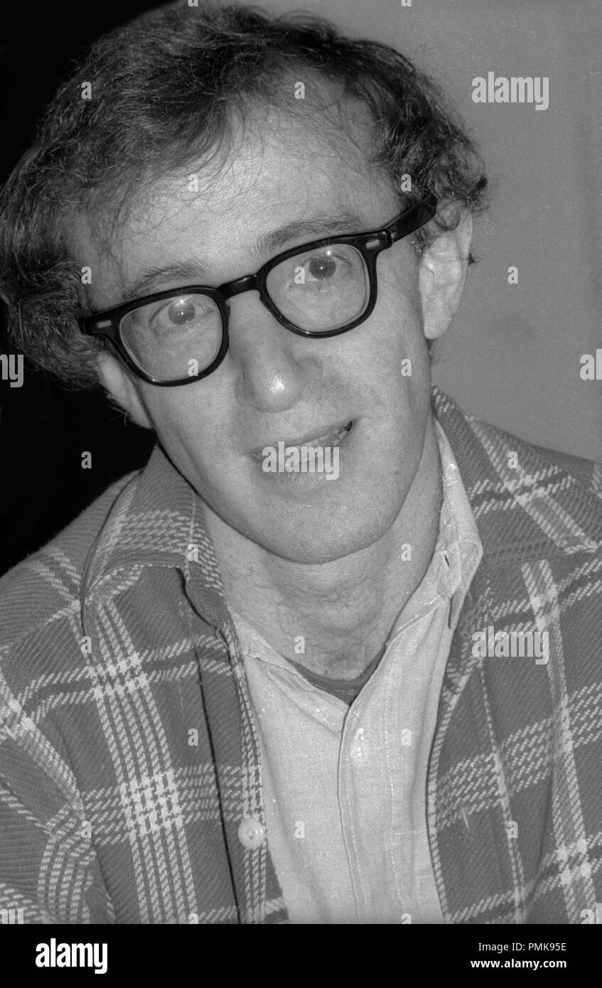 Young Woody Allen Smiling
