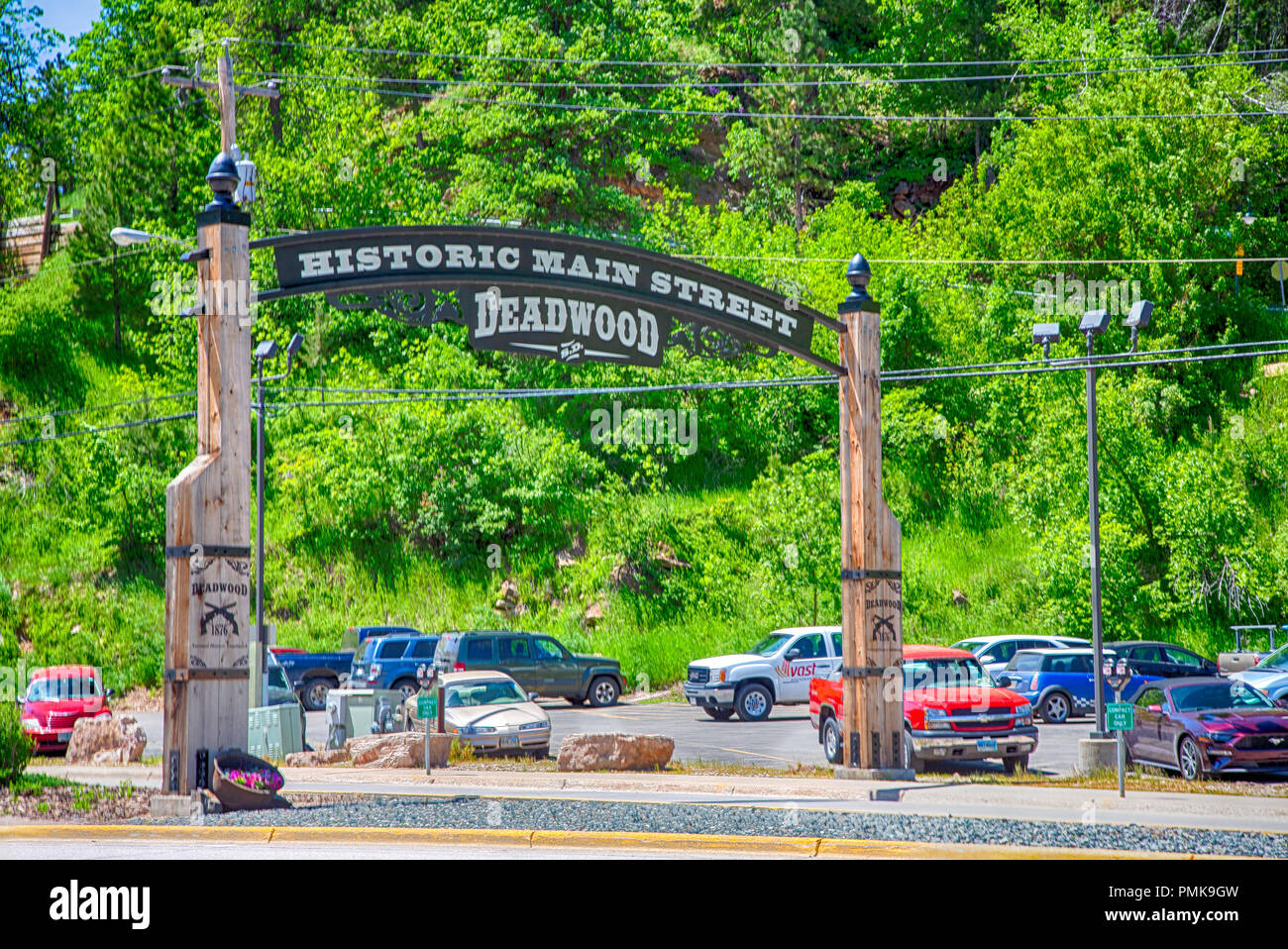Deadwood town street hi-res stock photography and images - Alamy