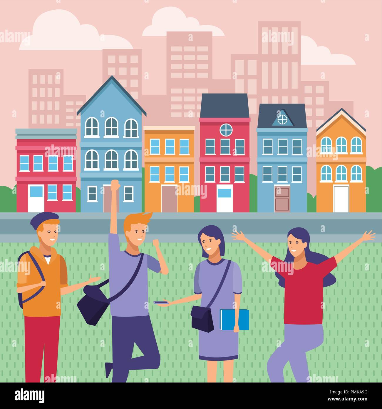 Mens town Stock Vector Images - Alamy