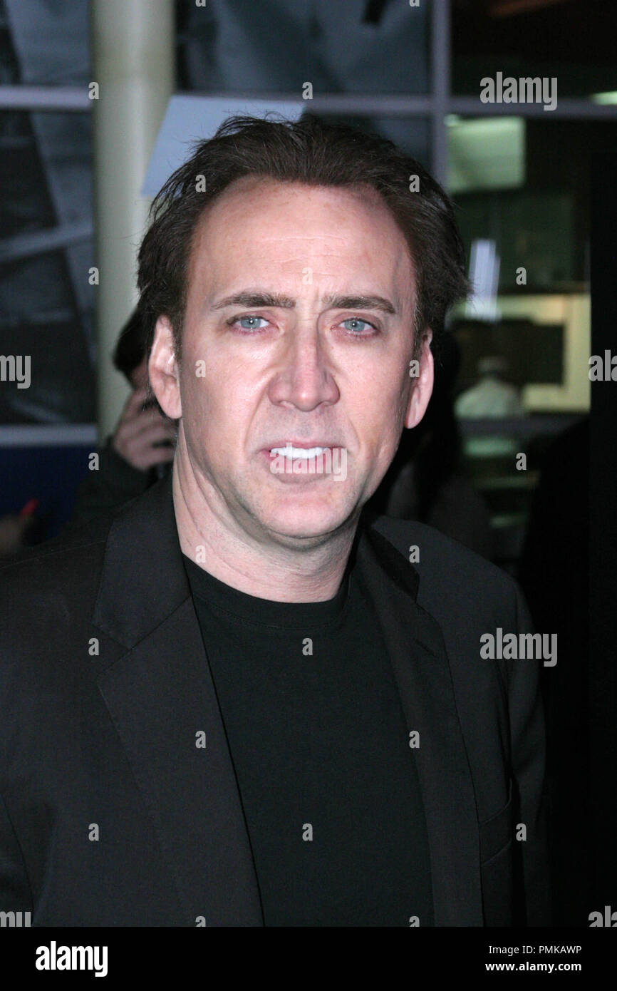Nicolas Cage at the premiere of Summit Entertainments "Drive Angry ...