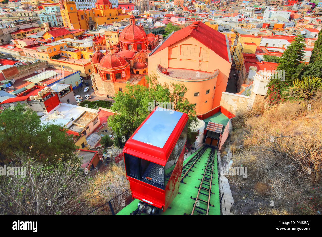 Guanajuato, scenic city lookout Stock Photo - Alamy