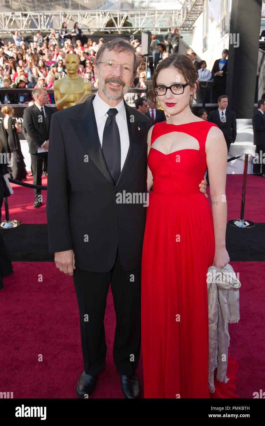 Ed Catmull and daughter arrive at the 83rd Annual Academy Awards at the ...