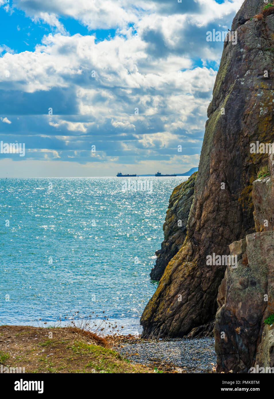 Cliff Walk Howth Stock Photo - Alamy