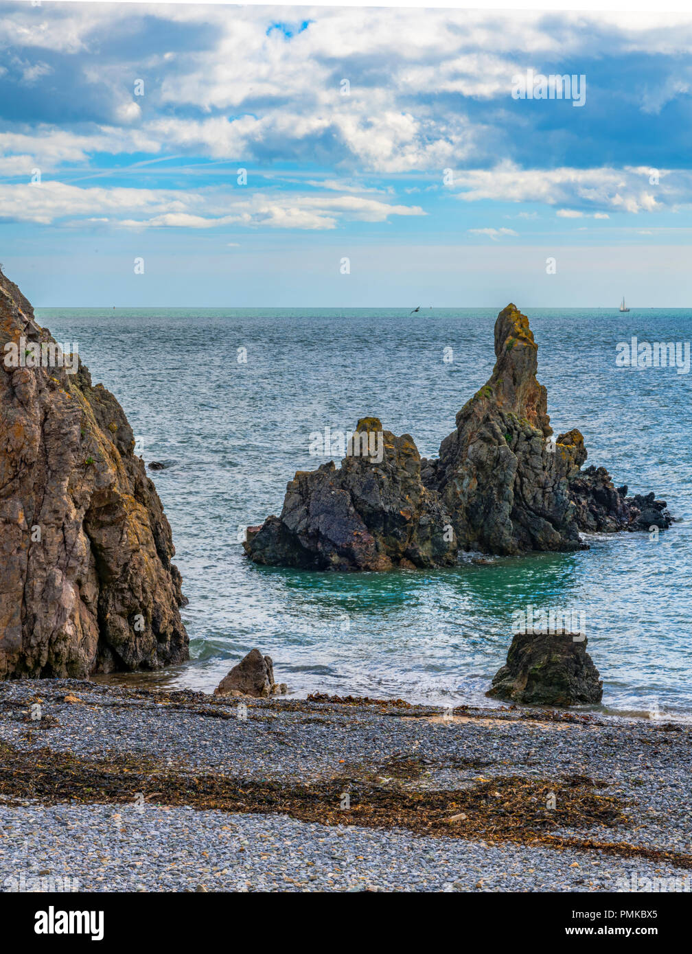 Cliff Walk Howth Stock Photo - Alamy