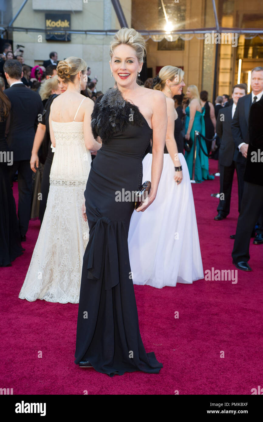 Sharon Stone arrives for the 83rd Annual Academy Awards at the Kodak ...
