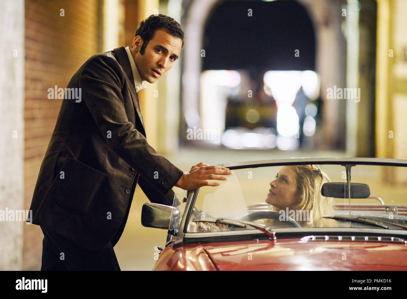 THE ANGEL, from left: Marwan Kenzari, Hannah Ware, 2018. ph: Nick ...