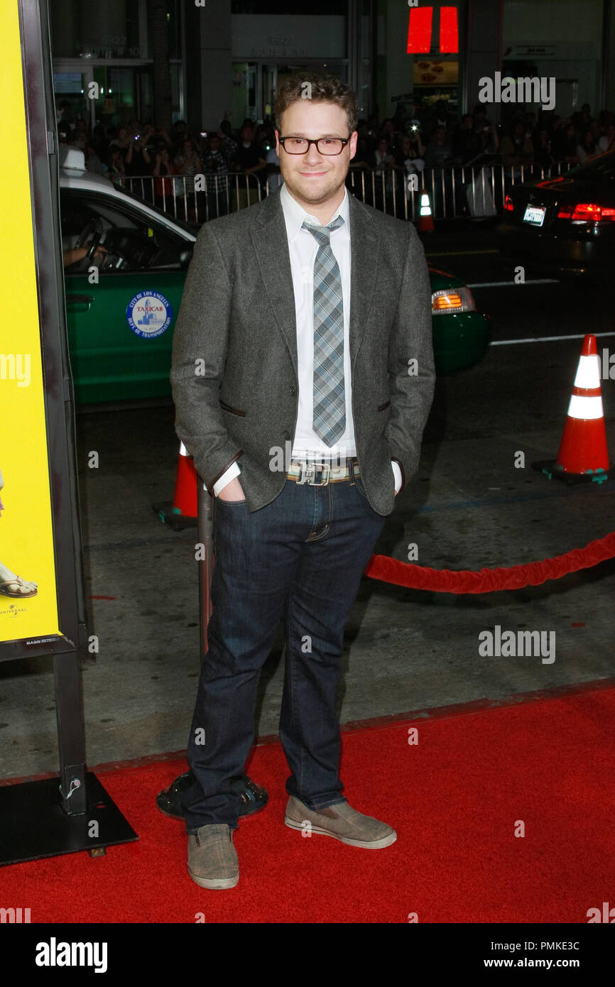 Seth Rogen at the Premiere of Universal Pictures' "Paul". Arrivals held ...