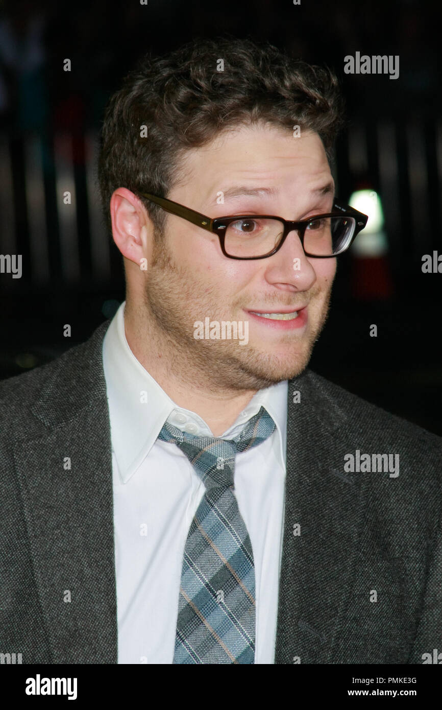 Seth Rogen at the Premiere of Universal Pictures' "Paul". Arrivals held ...