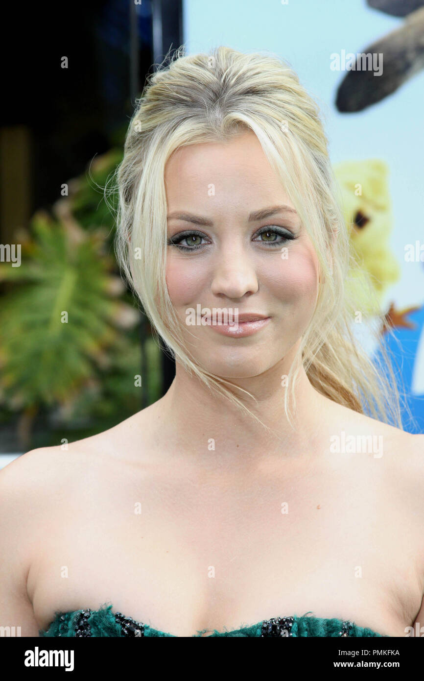 Kaley Cuoco at the premiere of Universal Pictures' "HOP." Arrivals held ...