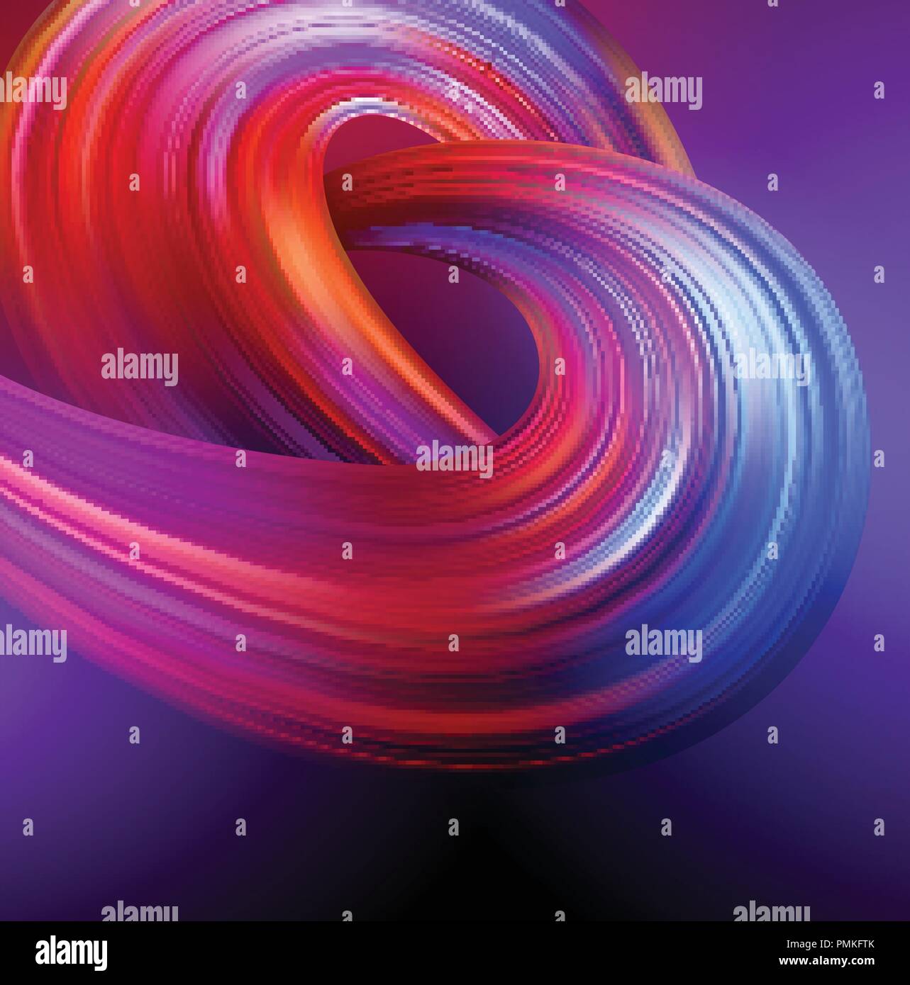 Bright abstract background with colorful swirl flow. Vector ...