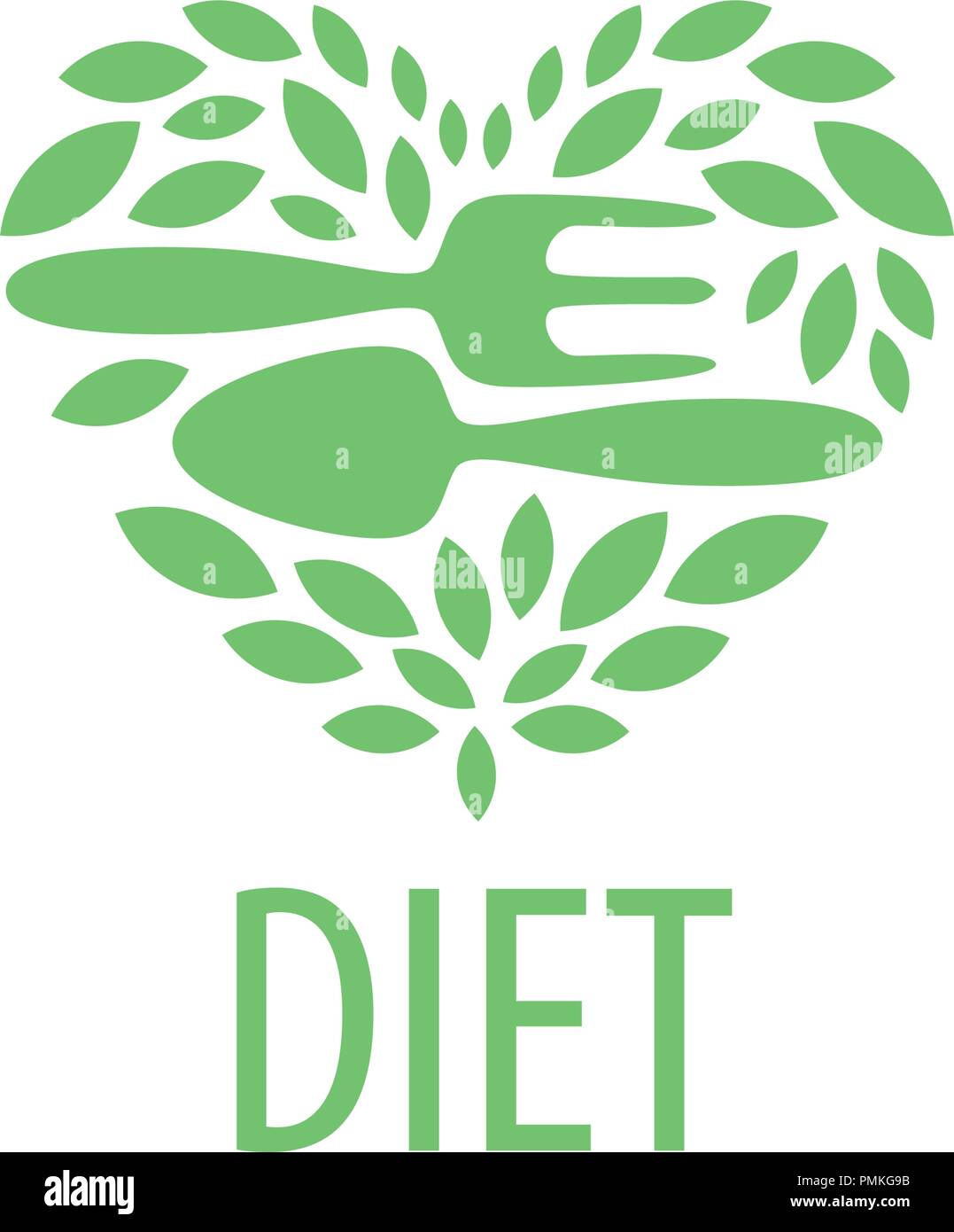 vector logo for diet Stock Vector Image & Art - Alamy