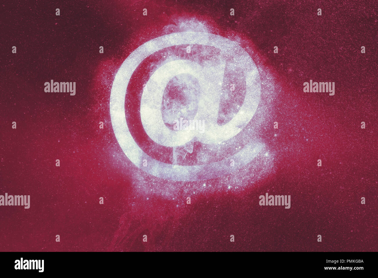 e-mail sign. E-mail symbol. Abstract background Stock Photo - Alamy