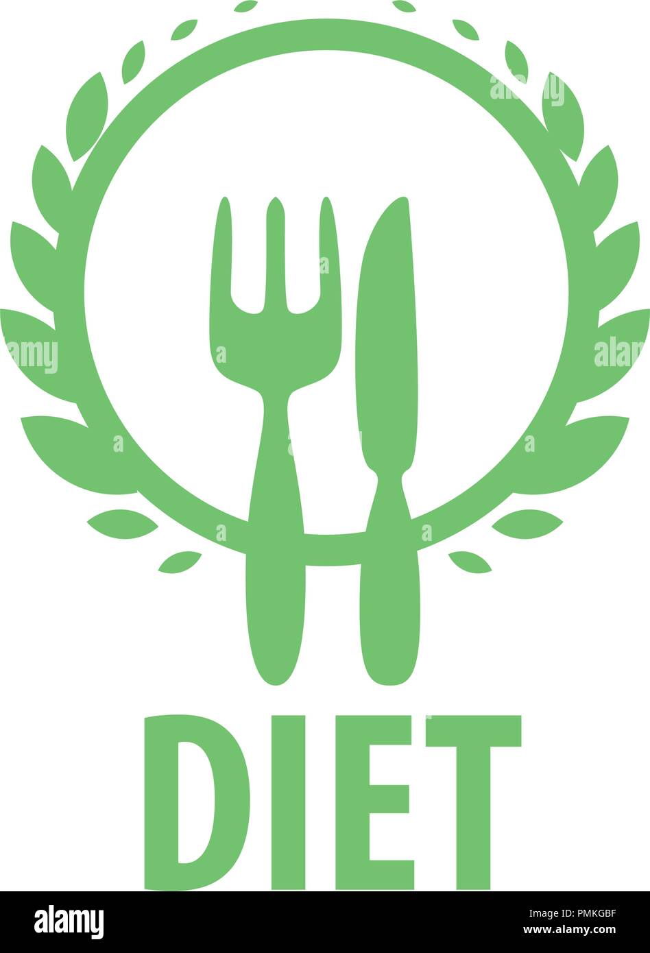 vector logo for diet Stock Vector Image & Art - Alamy