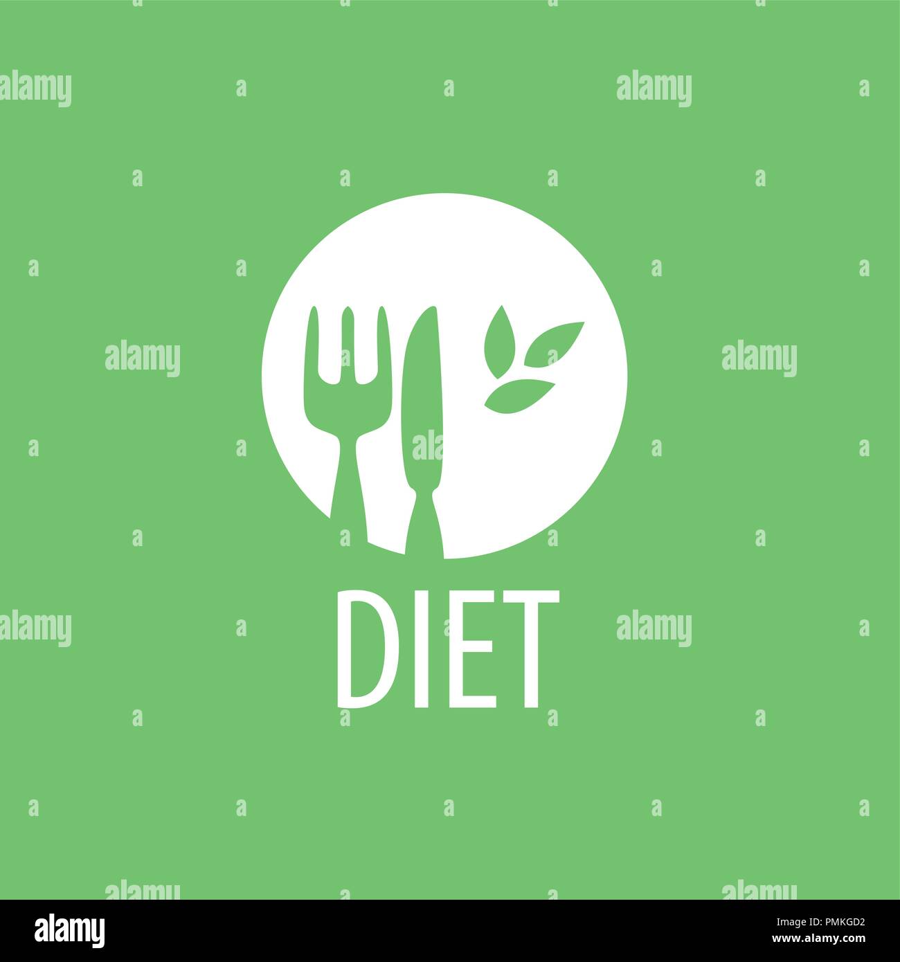vector logo for diet Stock Vector Image & Art - Alamy