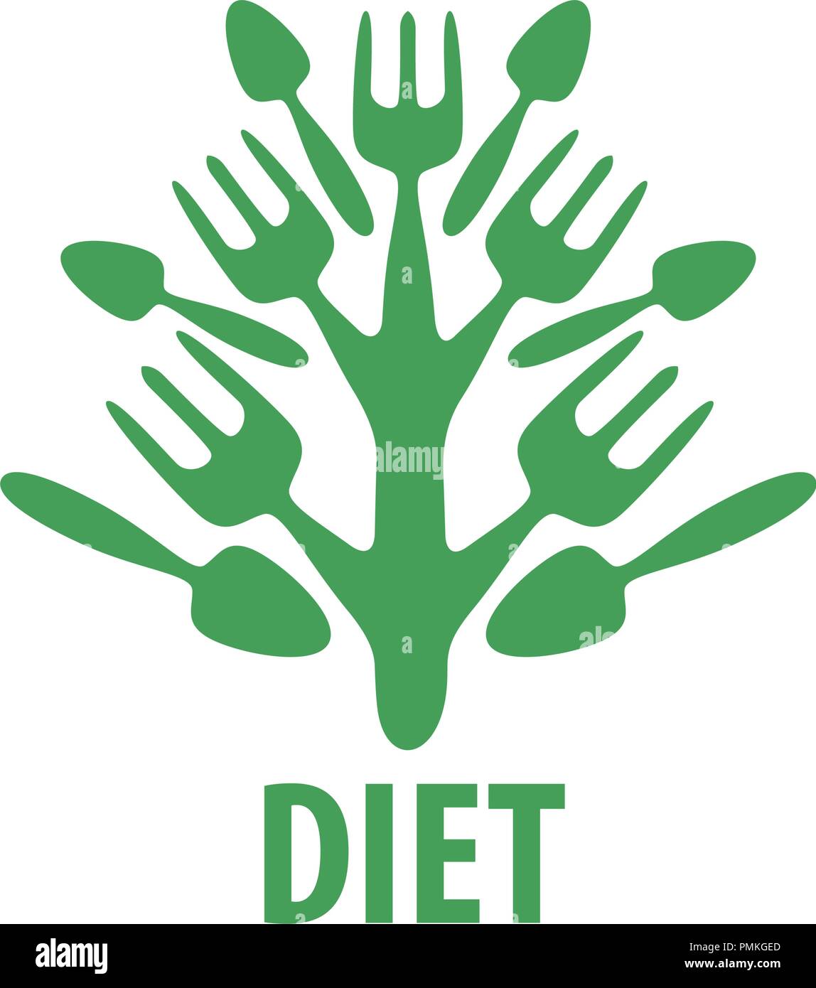 vector logo for diet Stock Vector Image & Art - Alamy